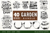 Gardening SVG bundle 40 designs Garden SVG bundle – BlackCatsSVG