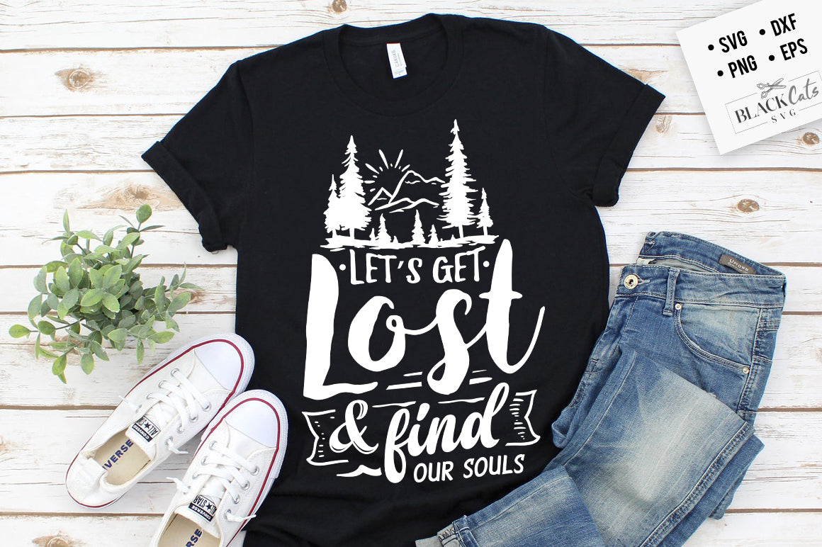 Let's get lost SVG – BlackCatsSVG