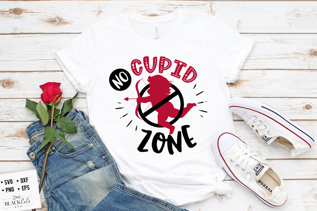 No Cupid Zone SVG – BlackCatsSVG