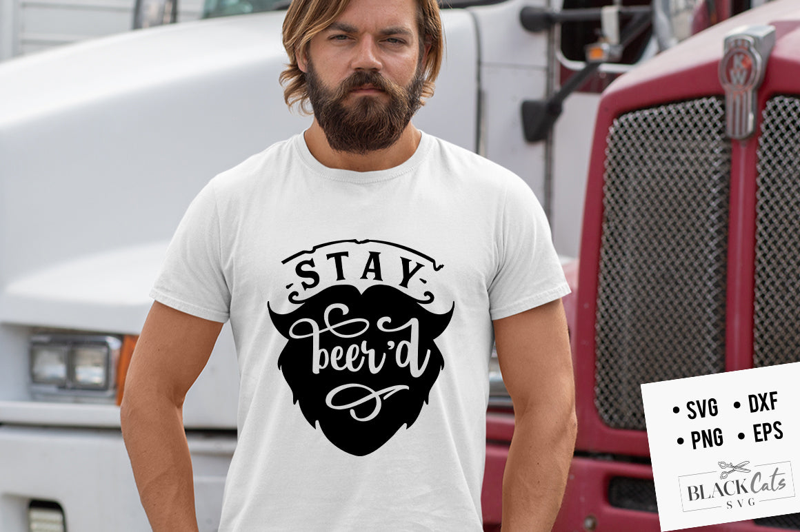 Stay Beer’d SVG File – BlackCatsSVG