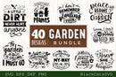 Gardening SVG bundle 40 designs Garden SVG bundle – BlackCatsSVG