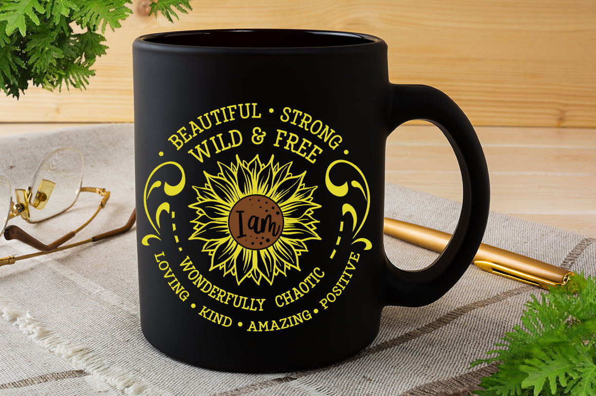 I Am Beautiful SVG File – BlackCatsSVG