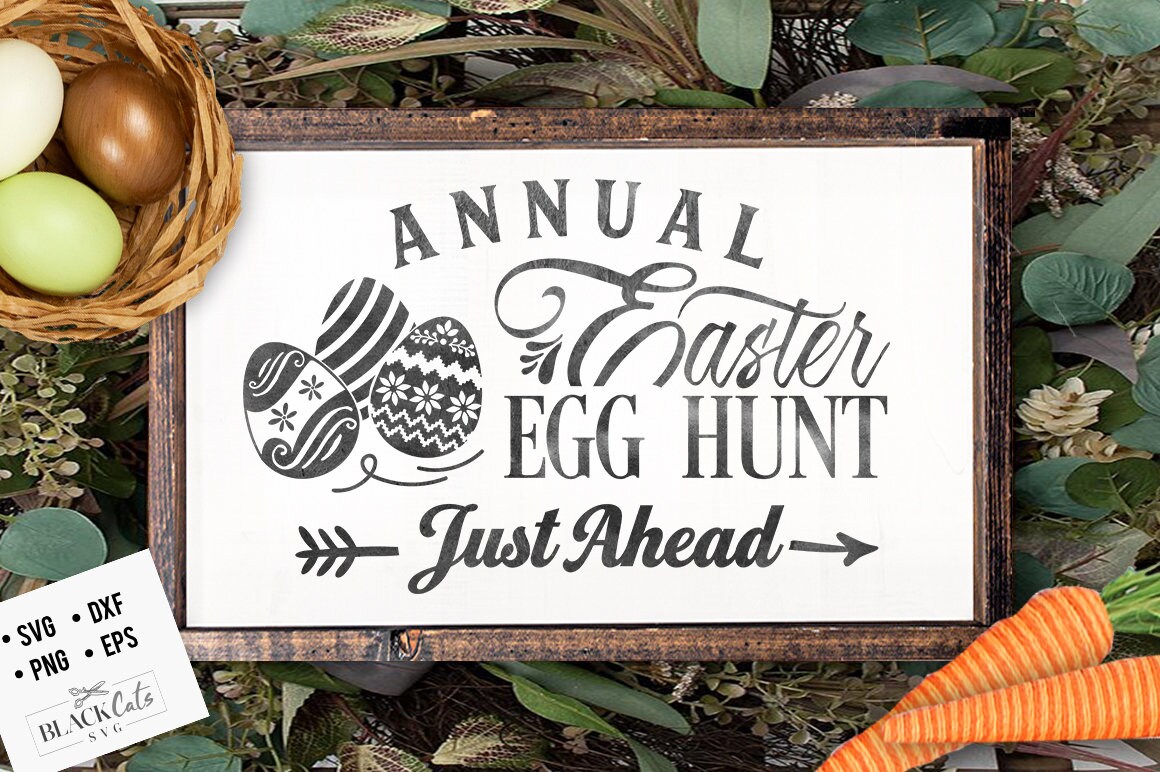Annual Easter Egg hunt svg ,Cottontail SVG, Easter SVG, Cottontail Far ...