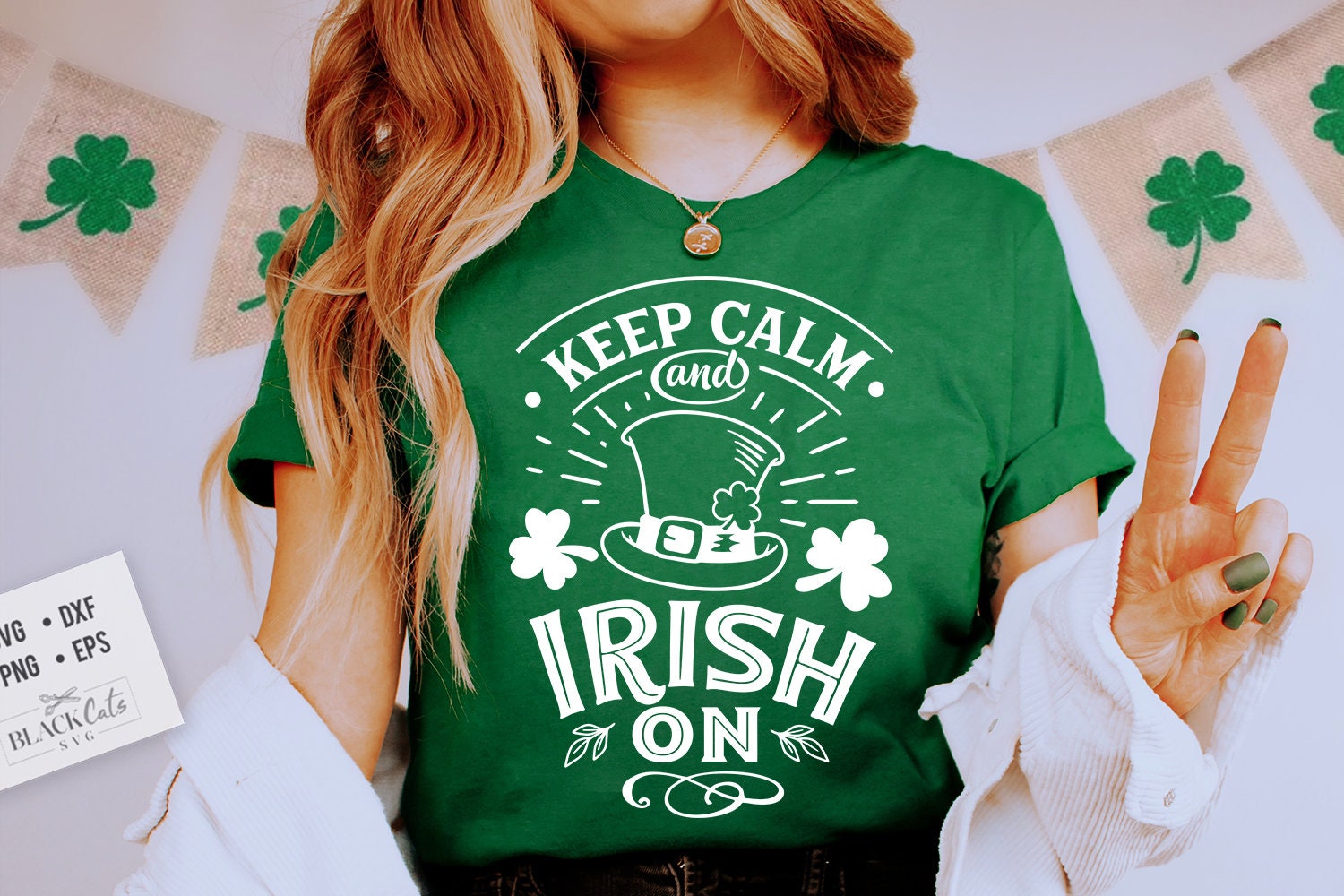 Keep calm and irish on svg, St Patrick SVG, St Patricks Day SVG, St Pa ...