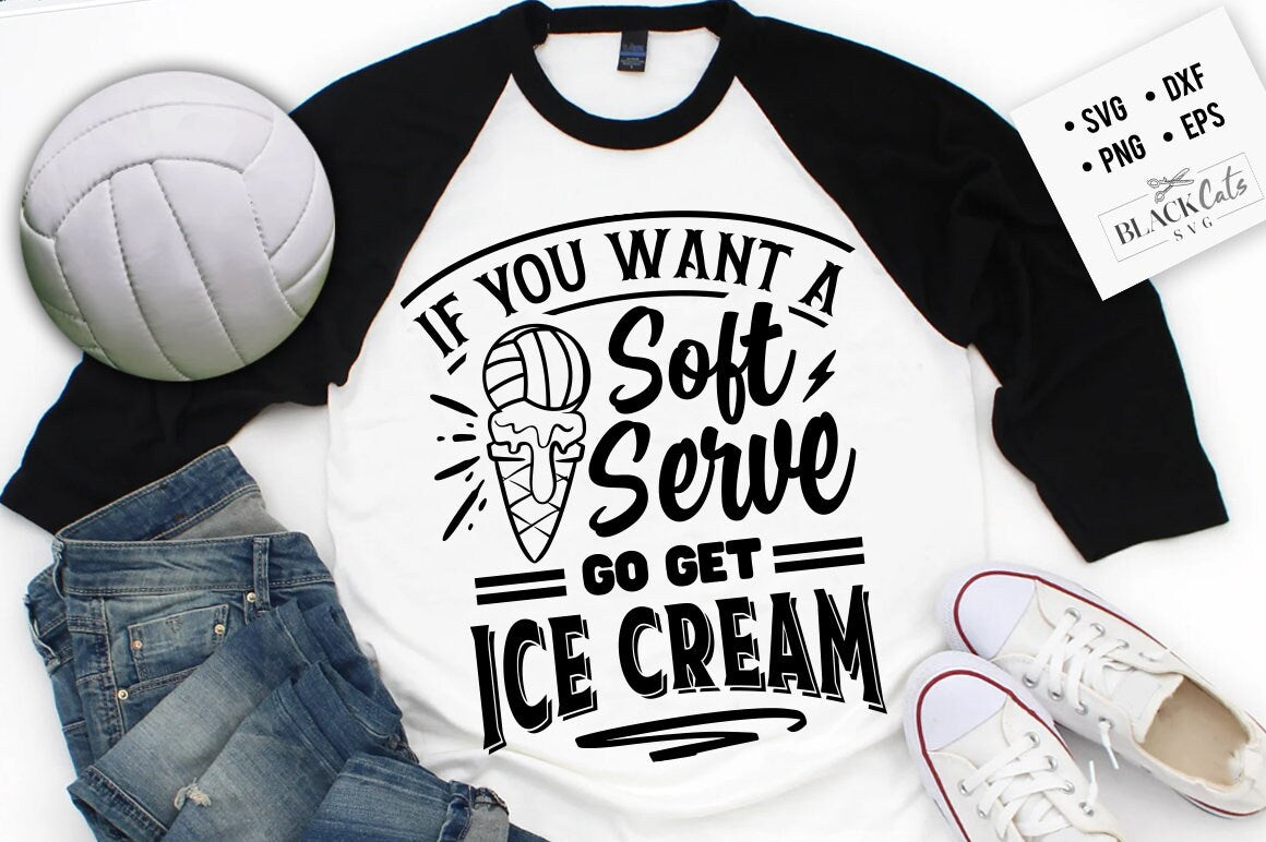 If you want a soft serve svg, Volleyball SVG Files for Cricut, Volleyb ...
