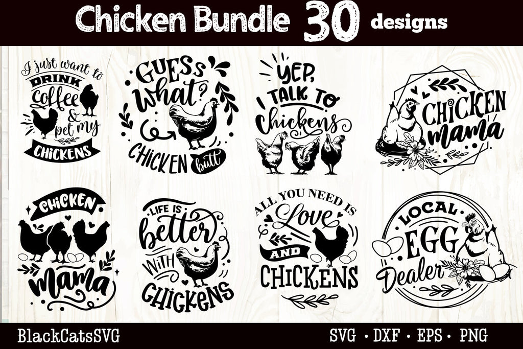 Chicken bundle svg, Chicken svg, Chicken mama svg, Chicken lover svg ...