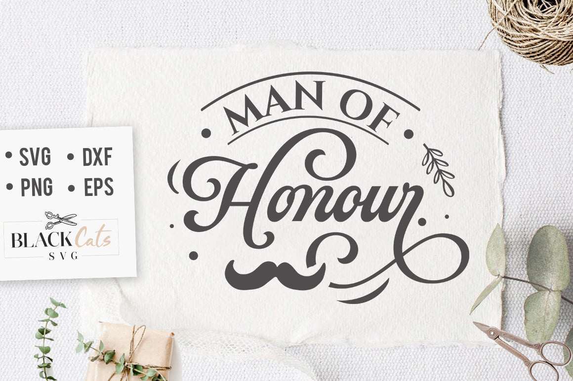 Man of Honor SVG – BlackCatsSVG